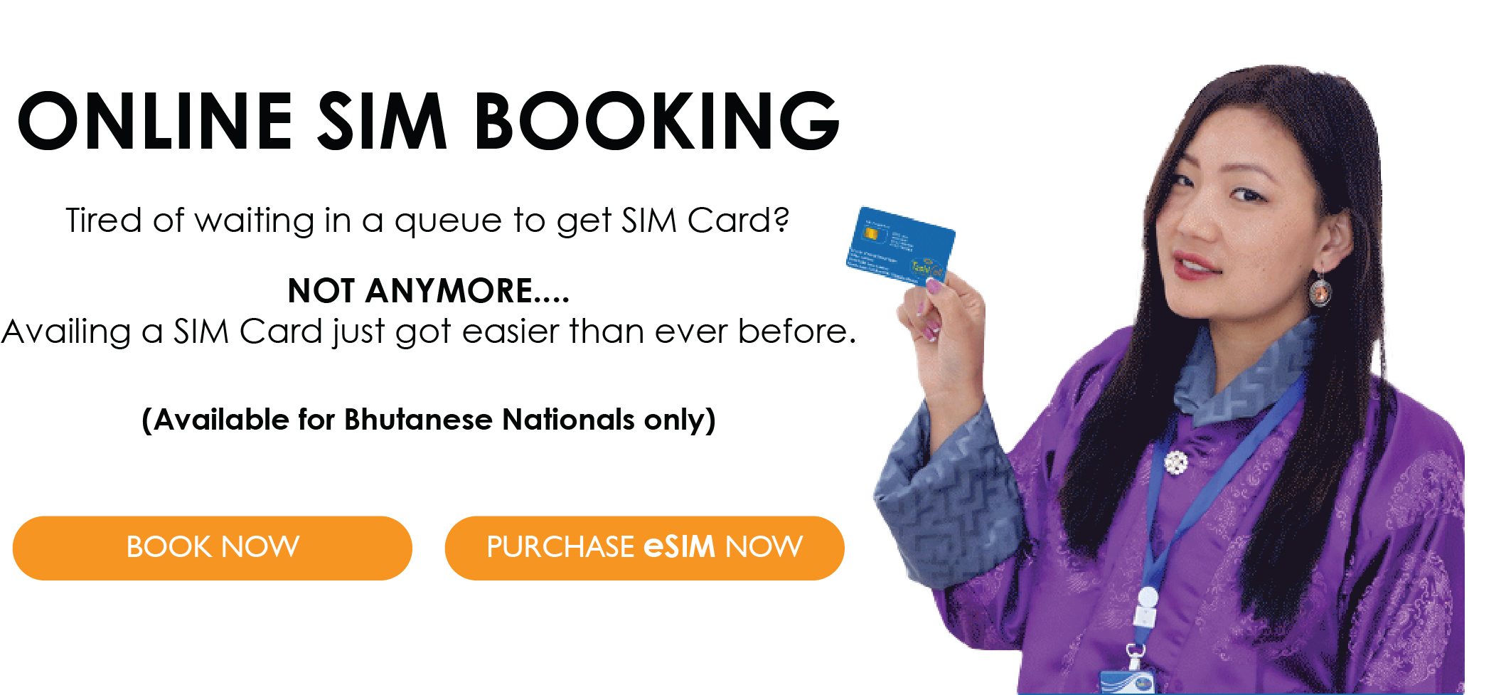 Book a SIM